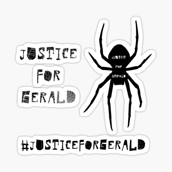 "Justice for Gerald Sticker Sheet - Single Father" Sticker for Sale by ...