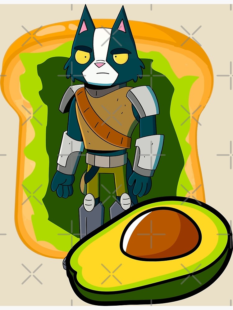 "Final Space - Avocato Toast - Avocado Toast" Poster for Sale by ...