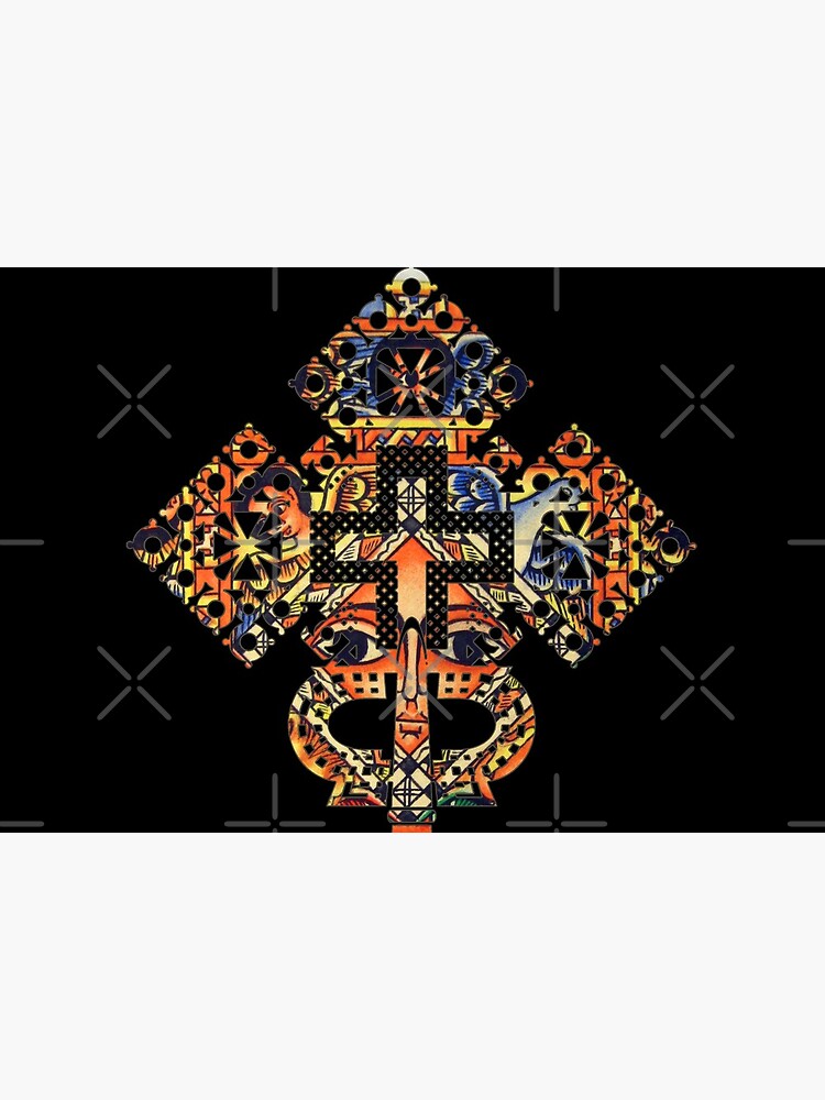 "African Art Ethiopian cross" Mask for Sale by NabilJamal | Redbubble
