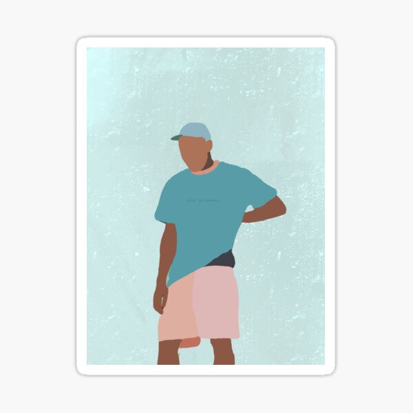 "tyler the creator" Sticker for Sale by kendallsedits | Redbubble