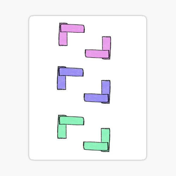 "Spike Marks" Sticker by notastranger | Redbubble