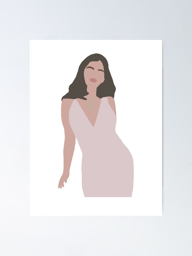 "selena boyfriend pink dress" Poster for Sale by subcreator | Redbubble