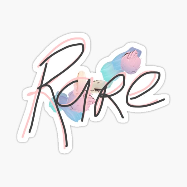 "Rare" Sticker by Puremelanine | Redbubble