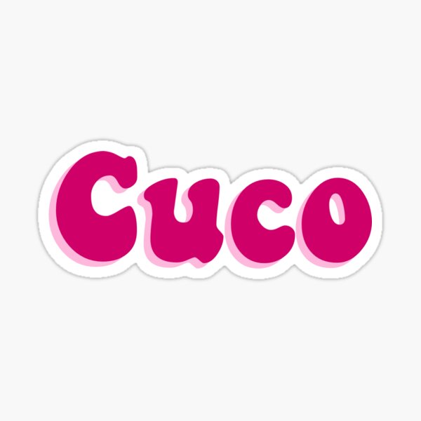 "Cuco Sticker" Sticker by ebbs420 | Redbubble