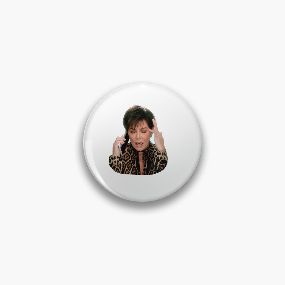 "Kris Jenner MOOD" Sticker for Sale by courtneyvali | Redbubble