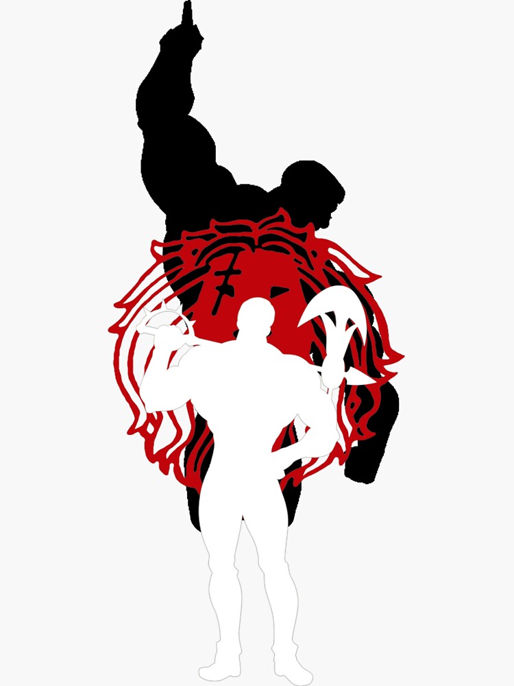 "Escanor Seven Deadly Sins Minimalist Design " Sticker by Anime-Styles ...