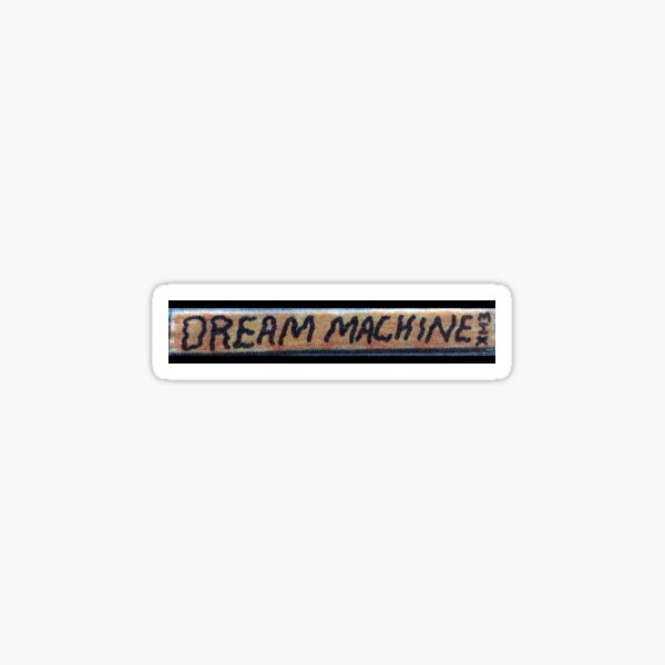 "Dream Machine Sticker" Sticker by Tender-Choice | Redbubble