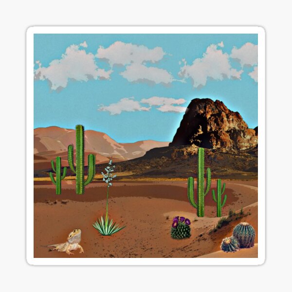 "Dry Heat" Sticker for Sale by CreativeMeaning | Redbubble