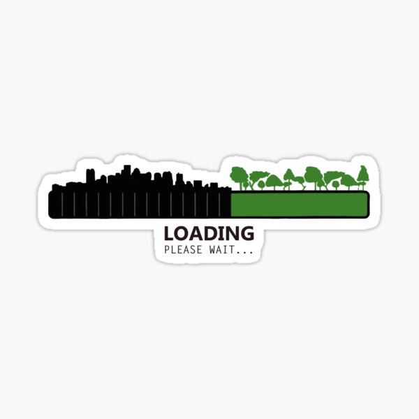 Loading Stickers | Redbubble