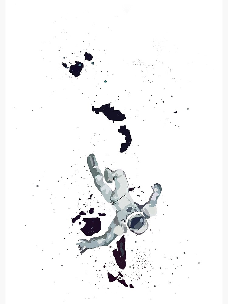 "Gravity: An Astronaut falling into space" Poster by legoatdalek ...