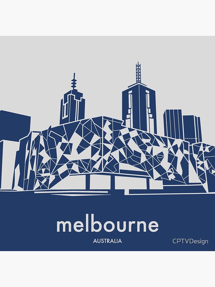 "Iconic Melbourne" Art Print for Sale by CPTVDesign | Redbubble