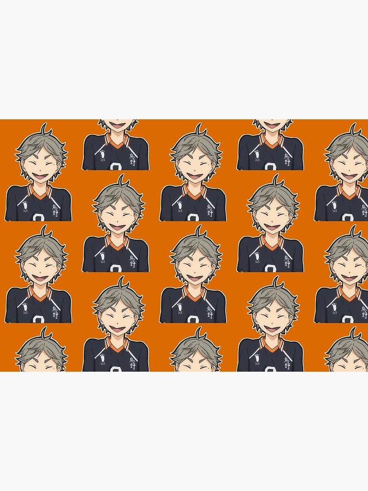 " ein Setter des Karasuno Volleyball Club (KBC) im Sport Anime Haikyuu ...