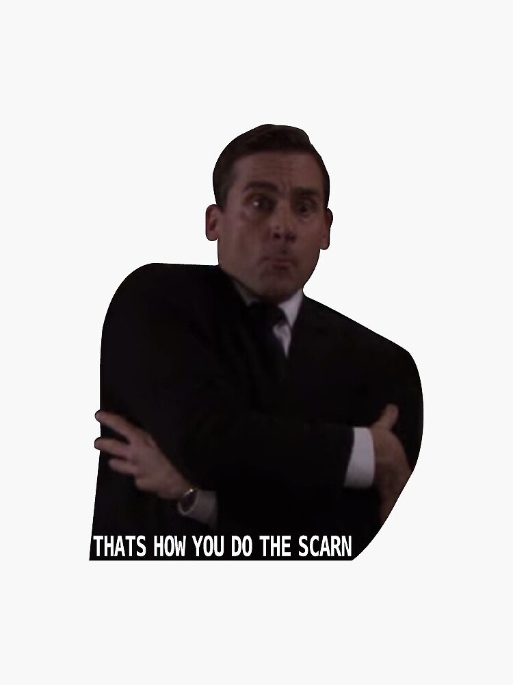 "The Scarn" Sticker by emily12389 | Redbubble