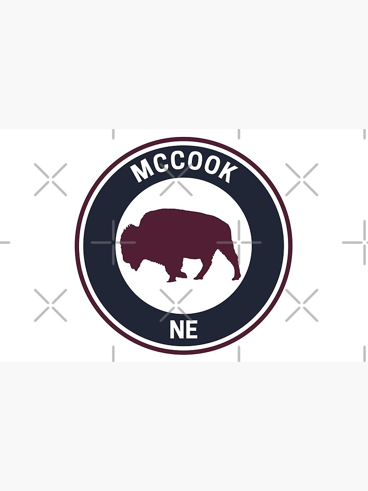 "Vintage McCook Nebraska" Poster by fearcity | Redbubble