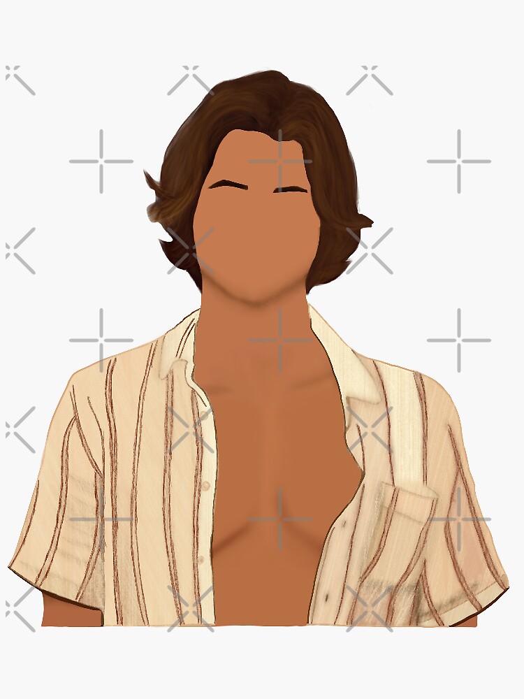 "Outer Banks - John B " Sticker by lilianblaschek | Redbubble