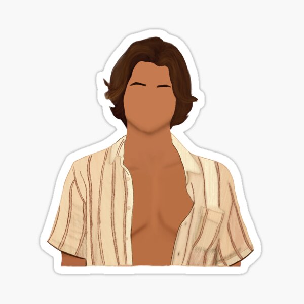 "Outer Banks - John B " Sticker by lilianblaschek | Redbubble