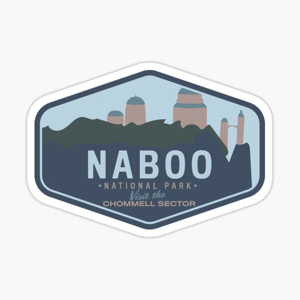 "Naboo" Sticker for Sale by Peeweejedi | Redbubble
