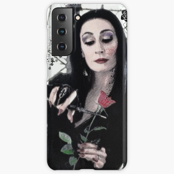 "Morticia Addams Horror family " Samsung Galaxy Phone Case for Sale by ...