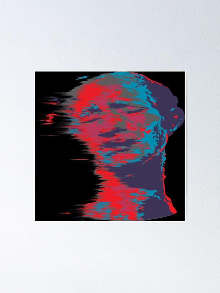 "vaporwave face" Poster for Sale by Omeris | Redbubble