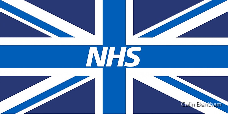 "NHS Flag" by Colin Bentham | Redbubble