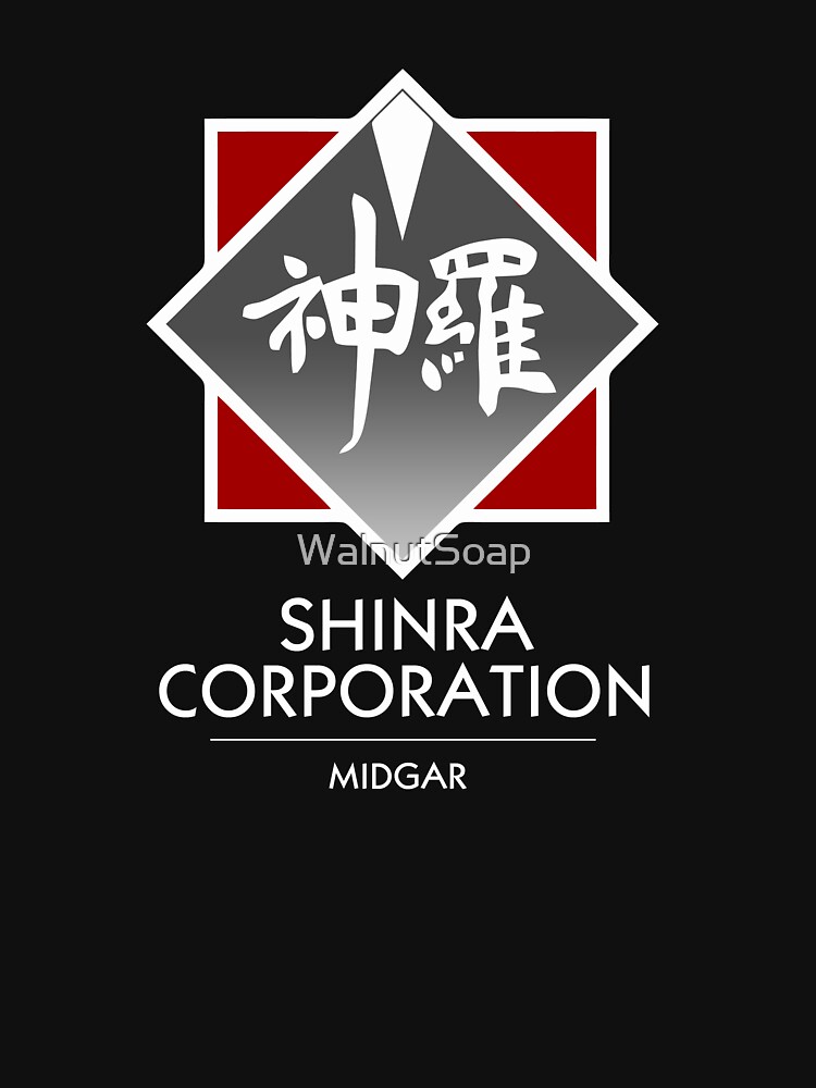 "Shinra Corporation" Essential T-Shirt for Sale by WalnutSoap | Redbubble