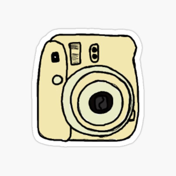 "Polaroid Camera" Sticker for Sale by narwhalartistry | Redbubble
