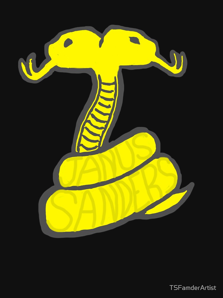 "Thomas Sanders Sides Janus Deceit Yellow Logo Snake Snakes" T-shirt by ...
