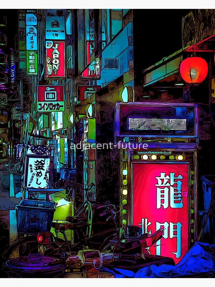 "Tokyo Art - Japanese Signs" Poster by adjacent-future | Redbubble