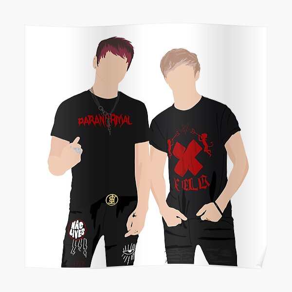 "Sam and Colby" Poster for Sale by larahoneyfield | Redbubble