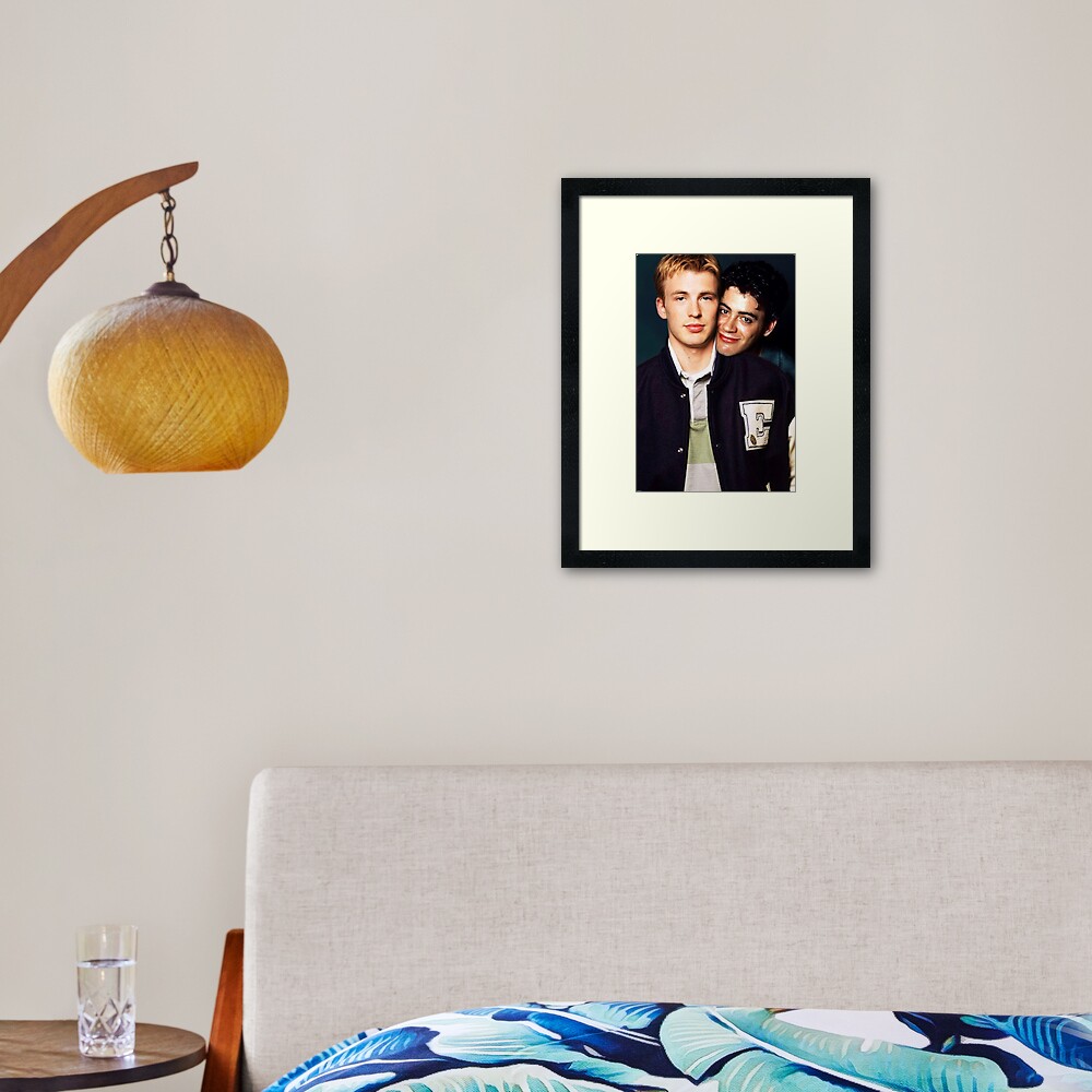 "Chris Evans and RDJ" Poster for Sale by hemsworth | Redbubble