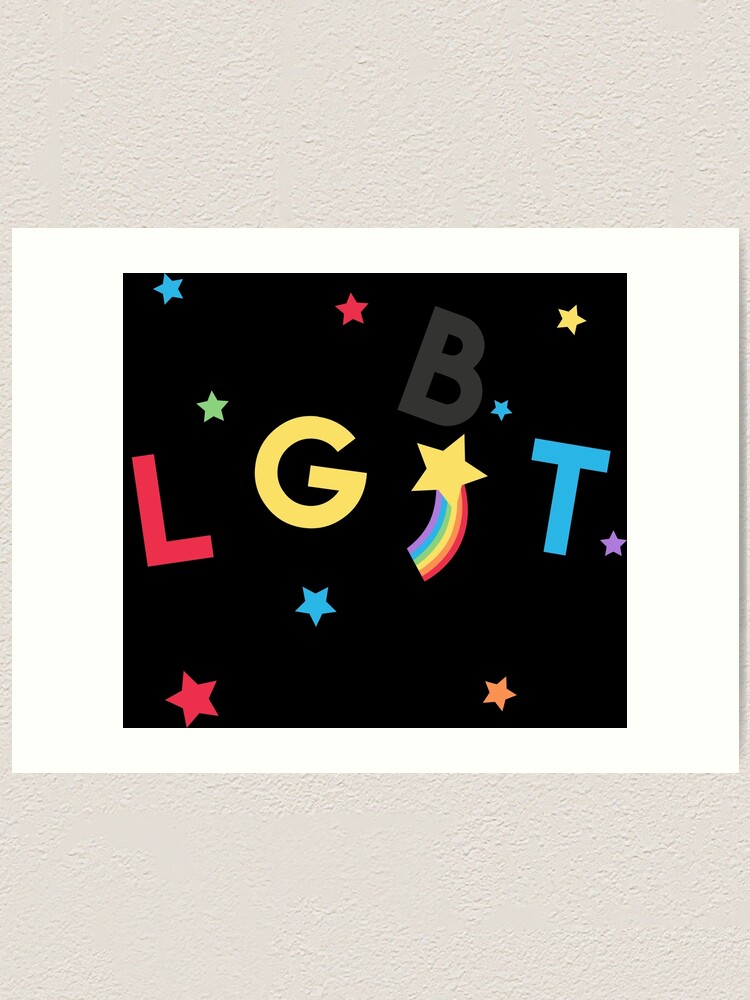 "lgbt stars imallexx - lgt olivia duffin" Art Print for Sale by ...