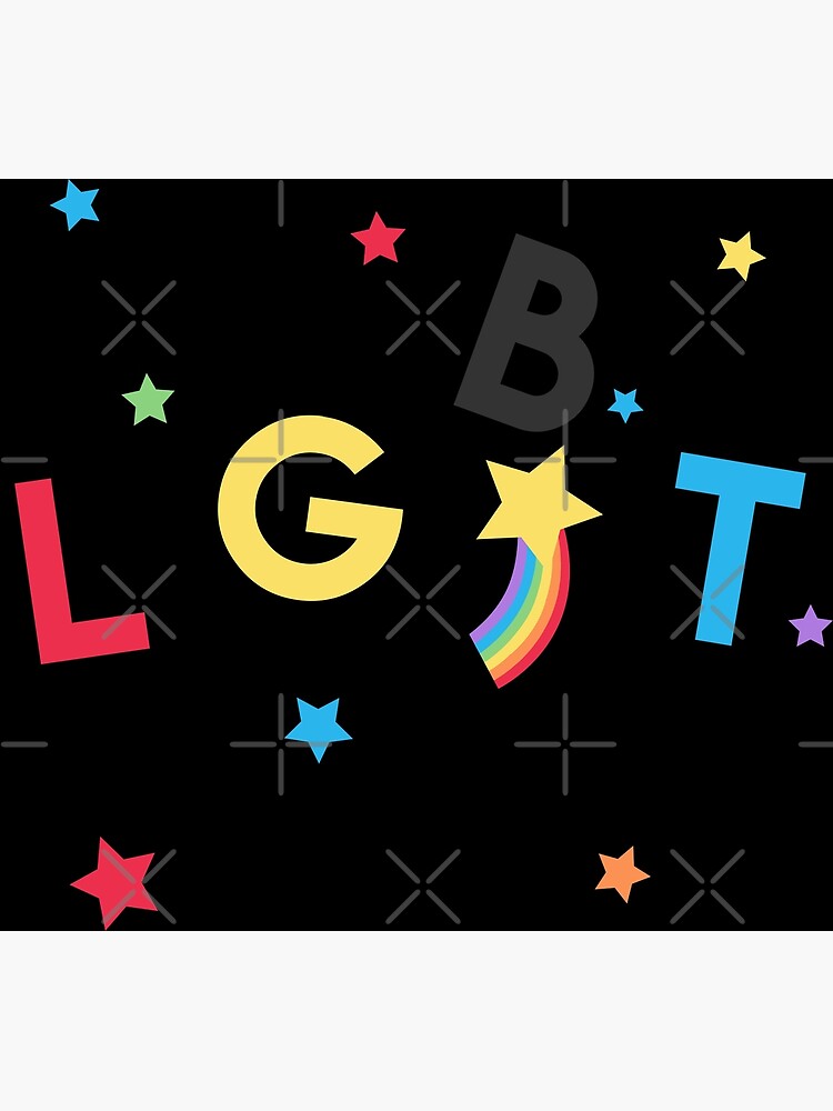 "lgbt stars imallexx - lgt olivia duffin" Art Print for Sale by ...