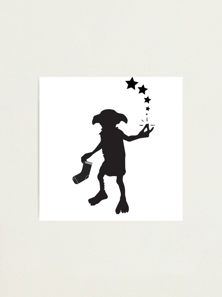Lámina fotográfica «Dobby sea libre silueta» de FrankishFam | Redbubble