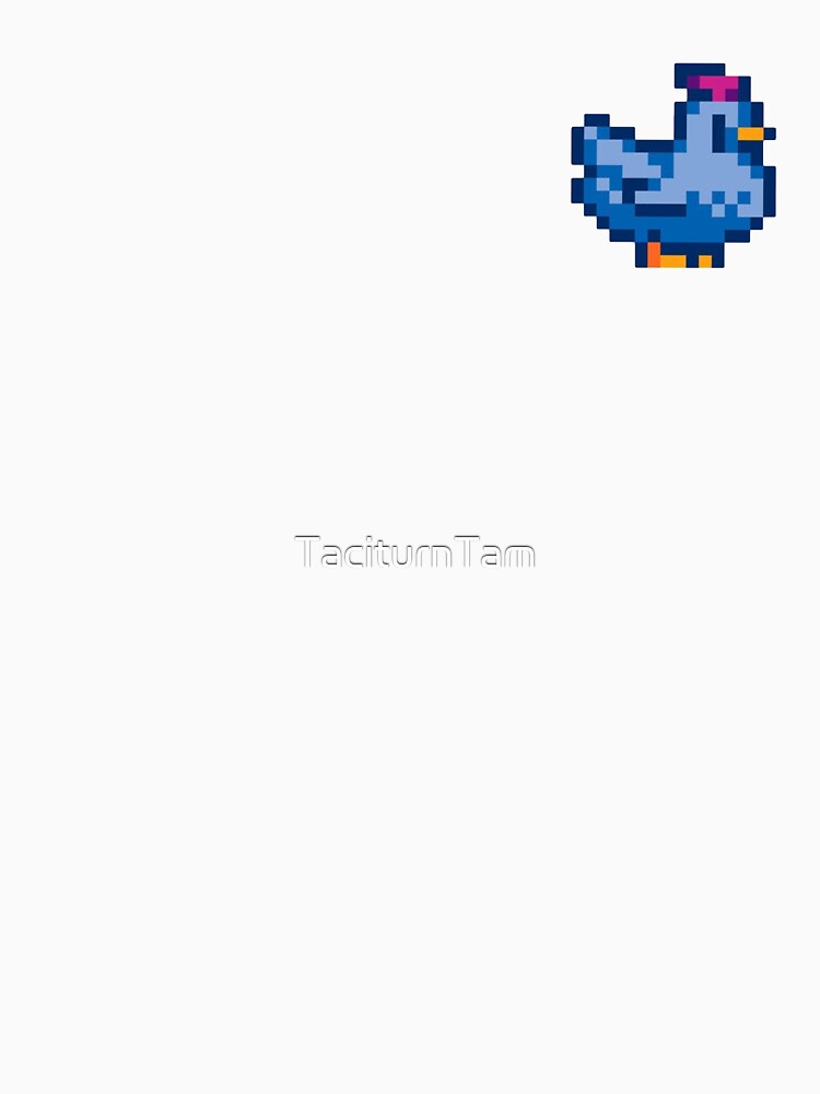 "Stardew Valley Blue Chicken" T-shirt for Sale by TaciturnTam ...