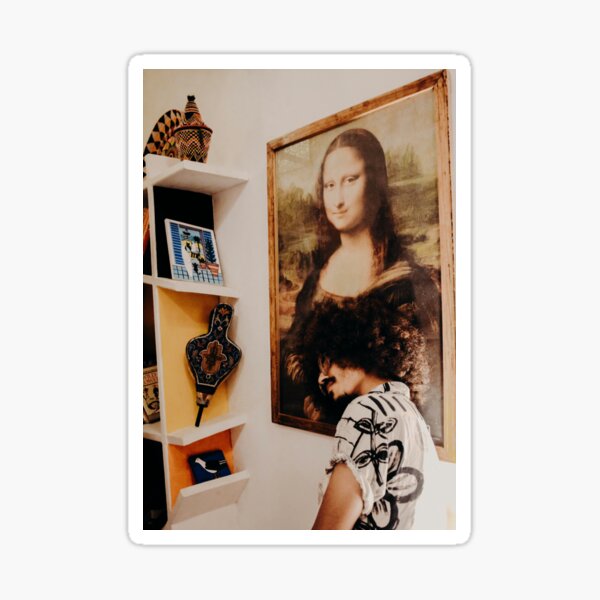 "Mona Lisa" Sticker for Sale by magdy777 | Redbubble