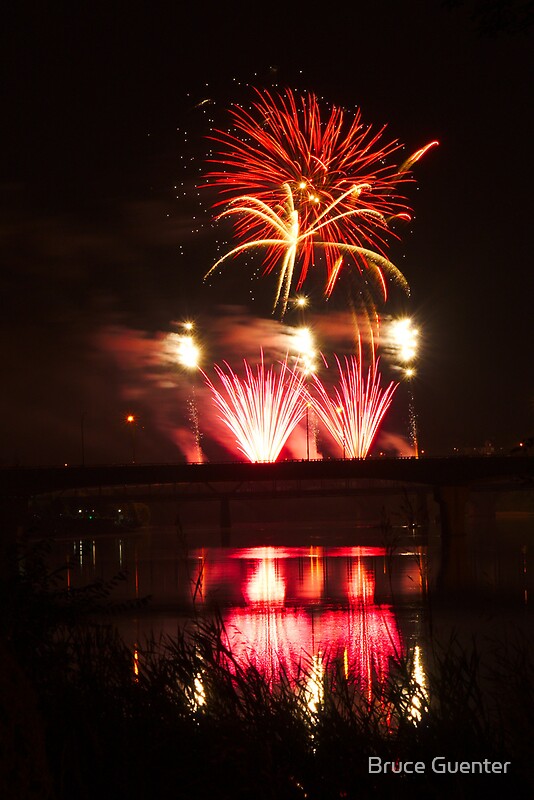 "Saskatoon Fireworks" by Bruce Guenter | Redbubble