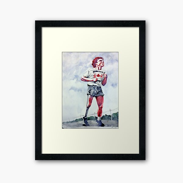 Terry Fox Framed Prints | Redbubble