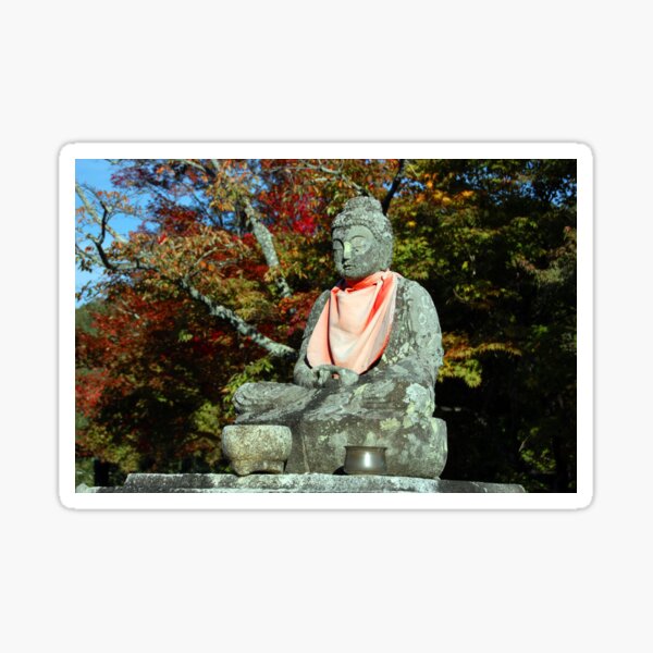 "Meditating Buddha" Sticker by WaterGardens | Redbubble