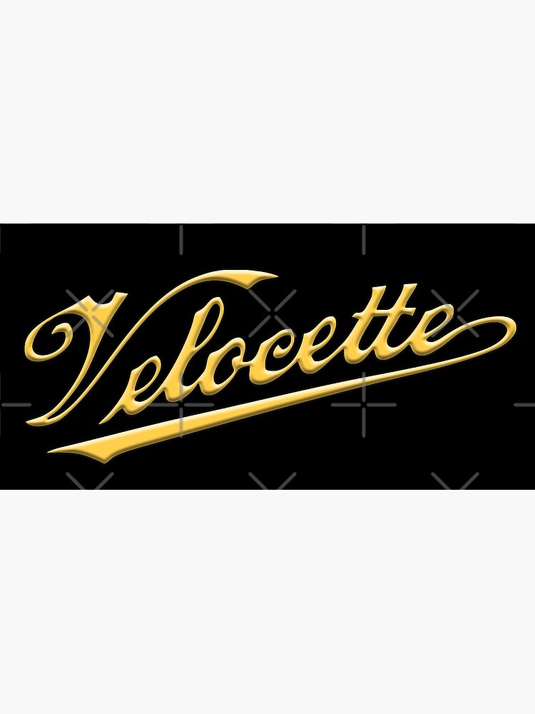 "Velocette Motorcycle Logo" Poster by Salocin | Redbubble