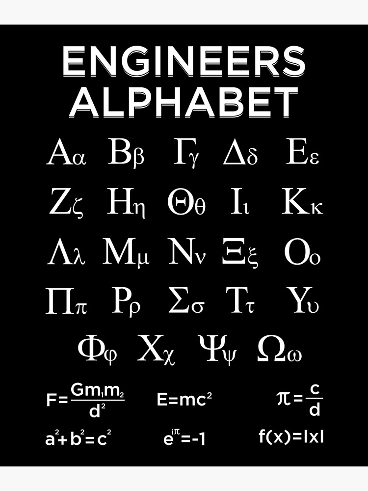 Engineering Lettering A Z