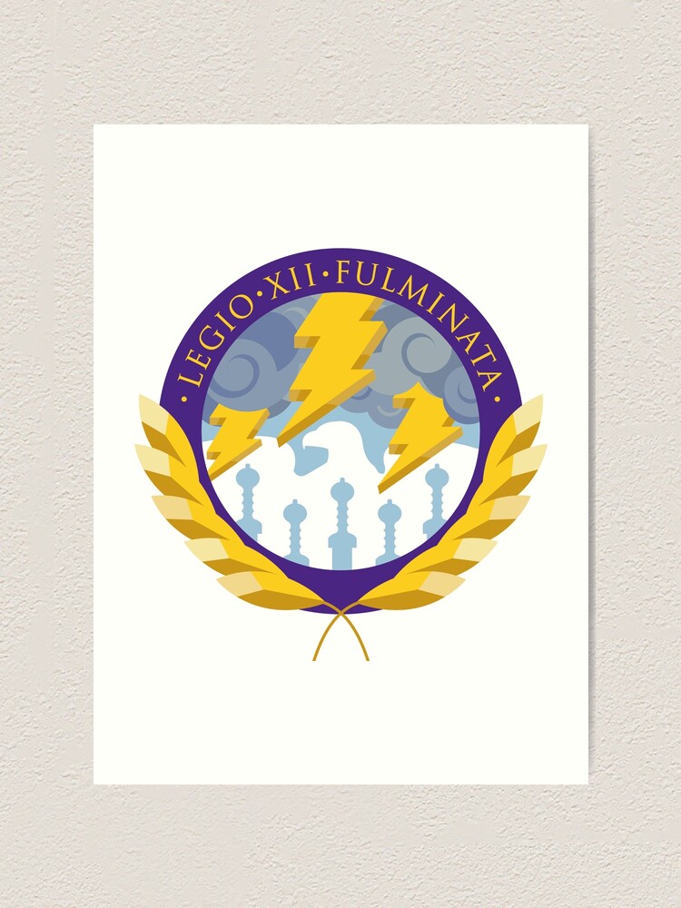 "Legio XII Fulminata 2.0" Art Print for Sale by Eli-theBromercy | Redbubble