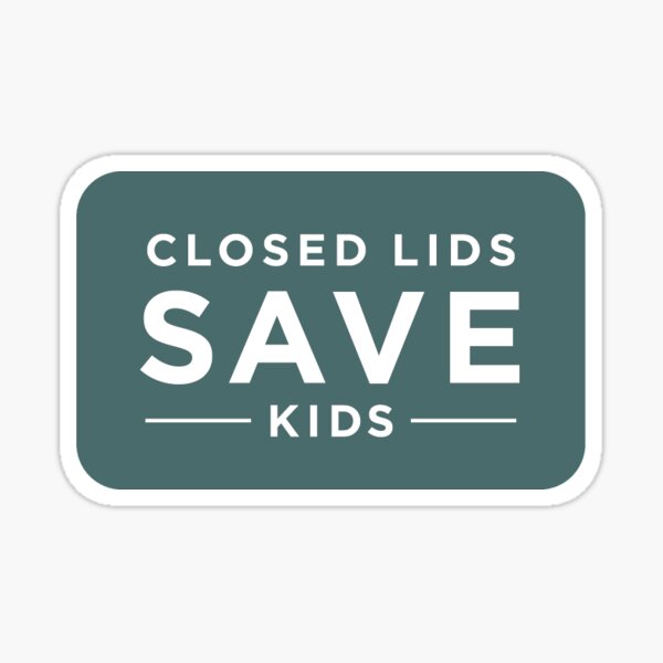 "Child Safety Sticker" Sticker for Sale by ChildSafetyGuy | Redbubble