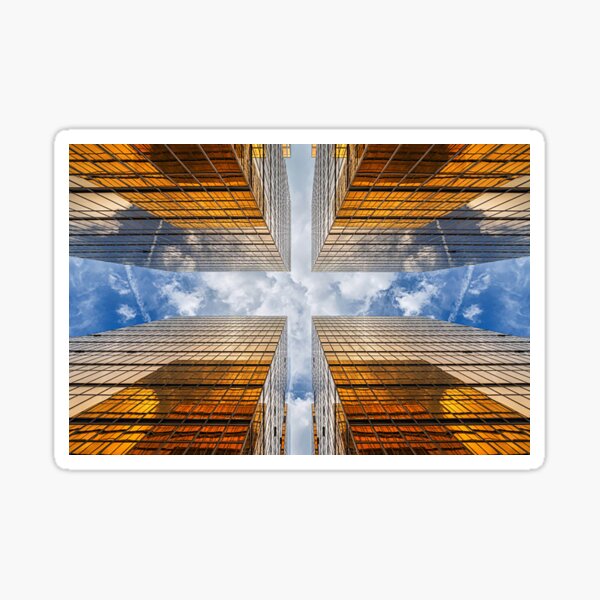 "Skyscraper" Sticker for Sale by OrionPhotograph | Redbubble