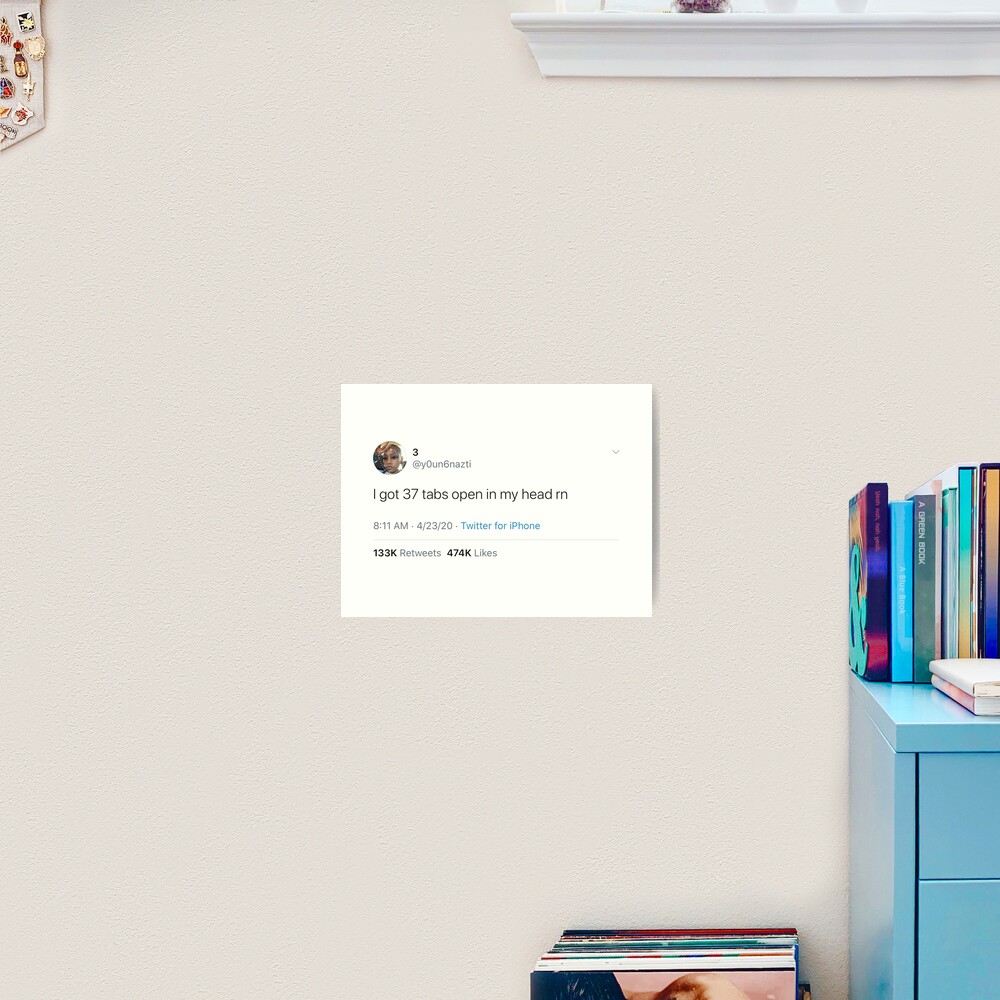 "Funny tweet" Art Print for Sale by jennagardnerr | Redbubble