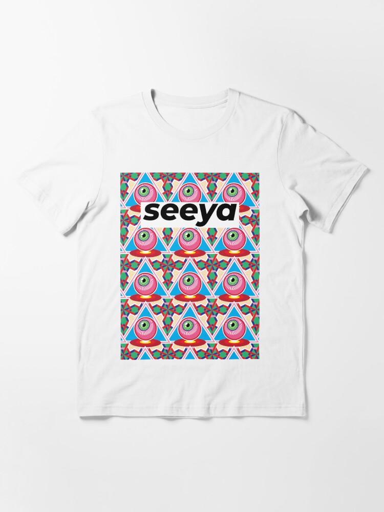 "Seeya, Eye of God Symbol and Geometric Christian Cross Pattern with ...