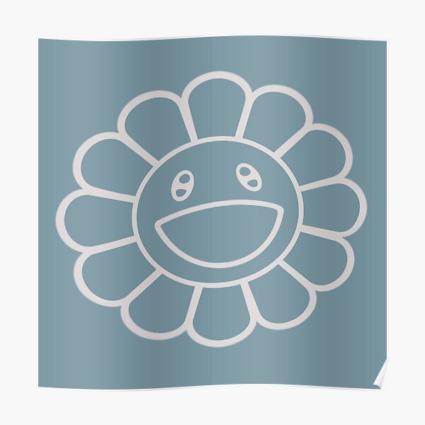 "Hobicore hobi jhope flower light blue" Poster by Fandangirl | Redbubble
