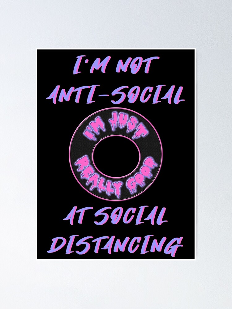 "Coronavirus Social Distance - Funny Social Distance with Black Ring ...