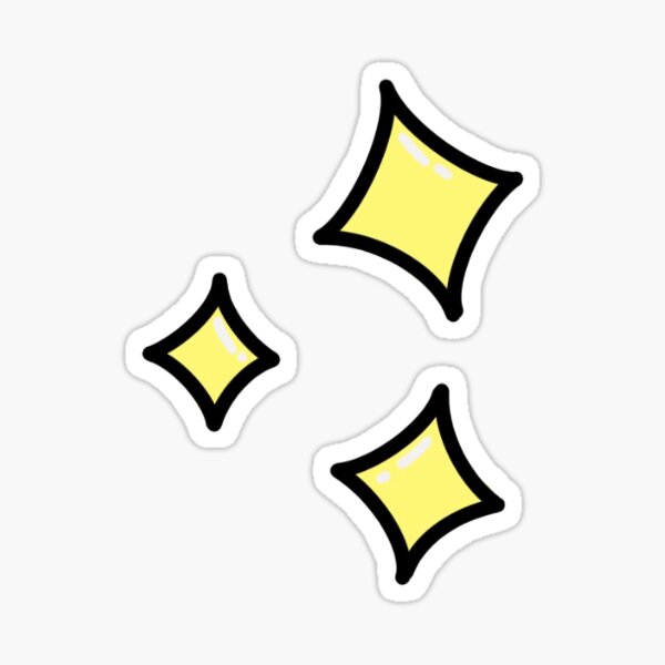 Twinkling Stars Stickers | Redbubble