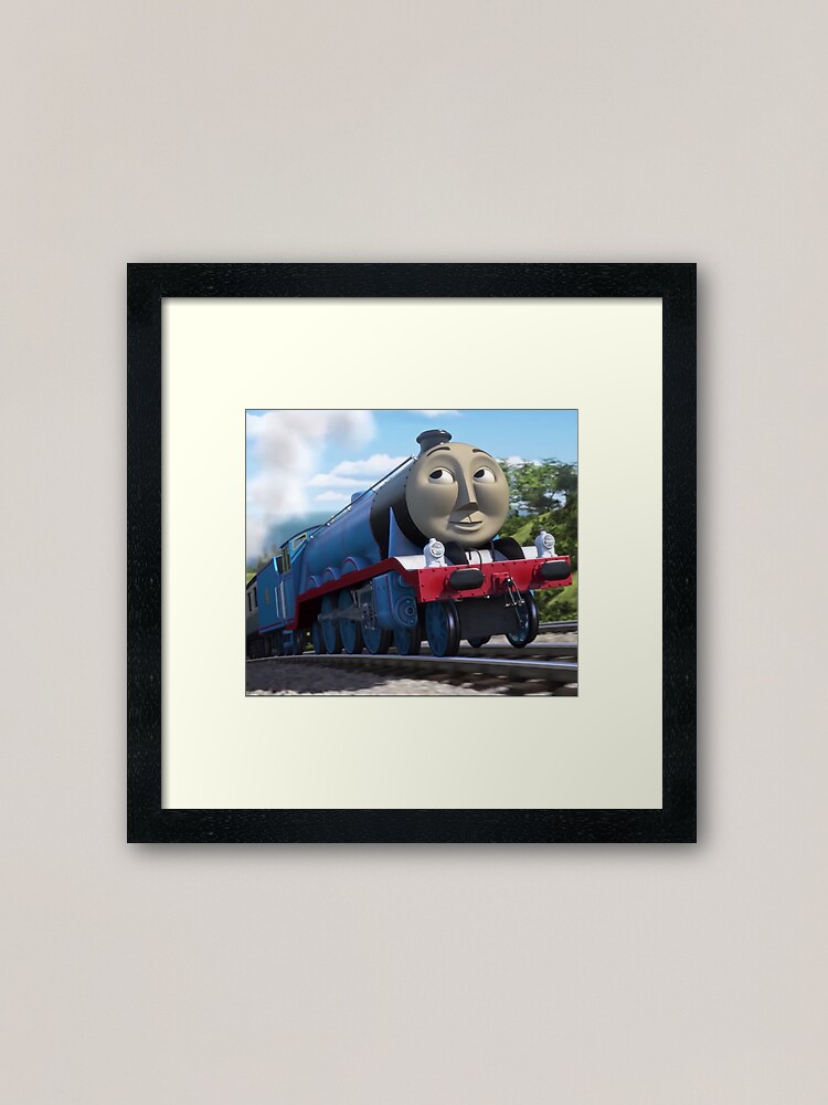 "GORDON FROM THOMAS THE TANK ENGINE" Framed Art Print by Ellis971 ...