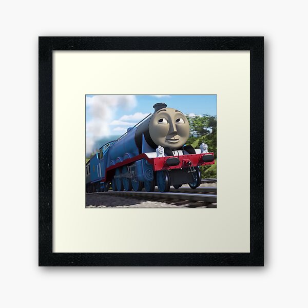 "GORDON FROM THOMAS THE TANK ENGINE" Framed Art Print by Ellis971 ...